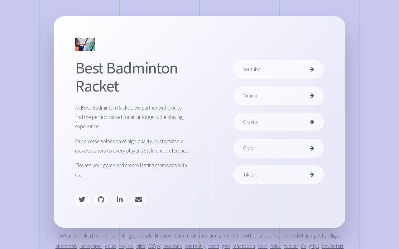 Best Badminton Racket